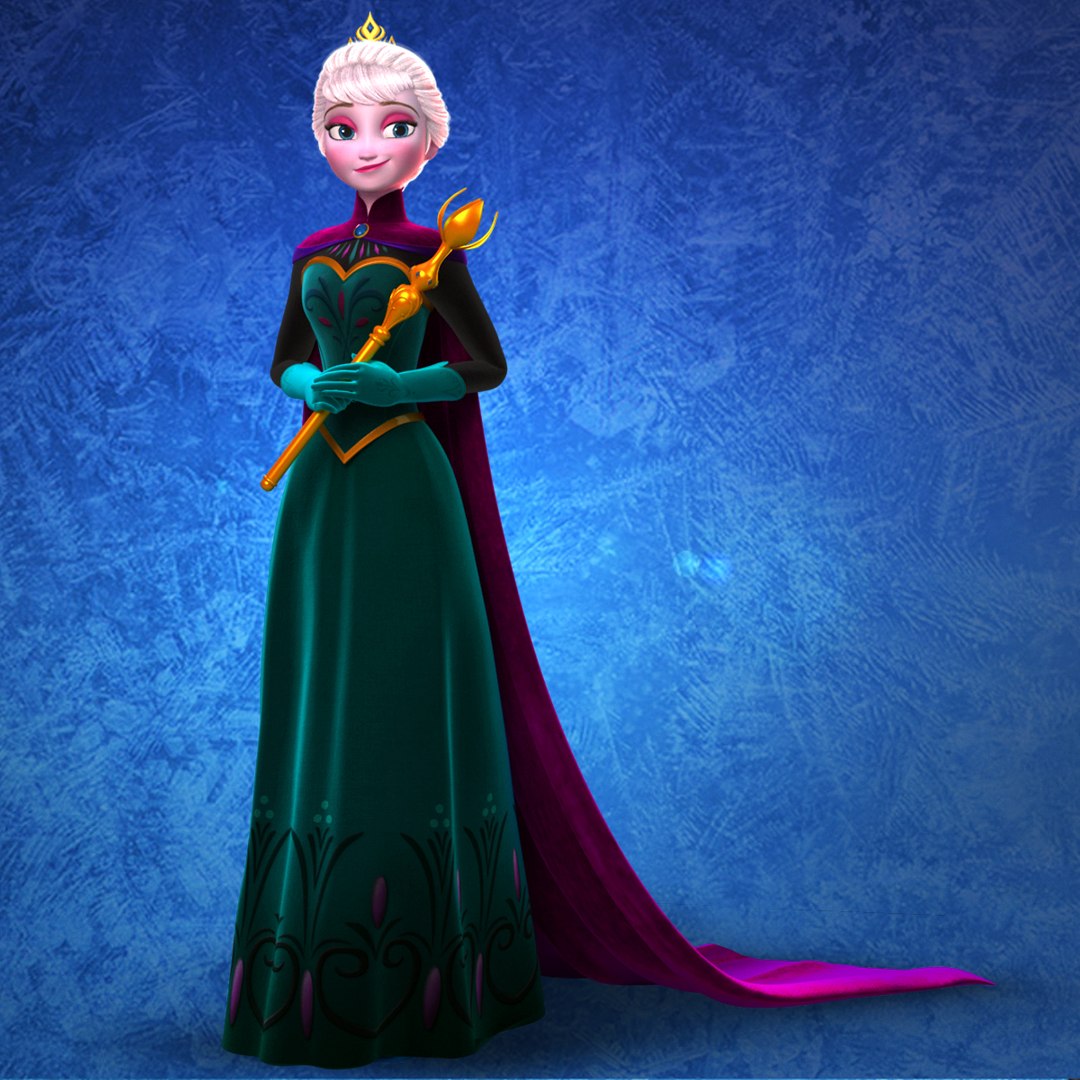 3d Elsa Elsaa Model