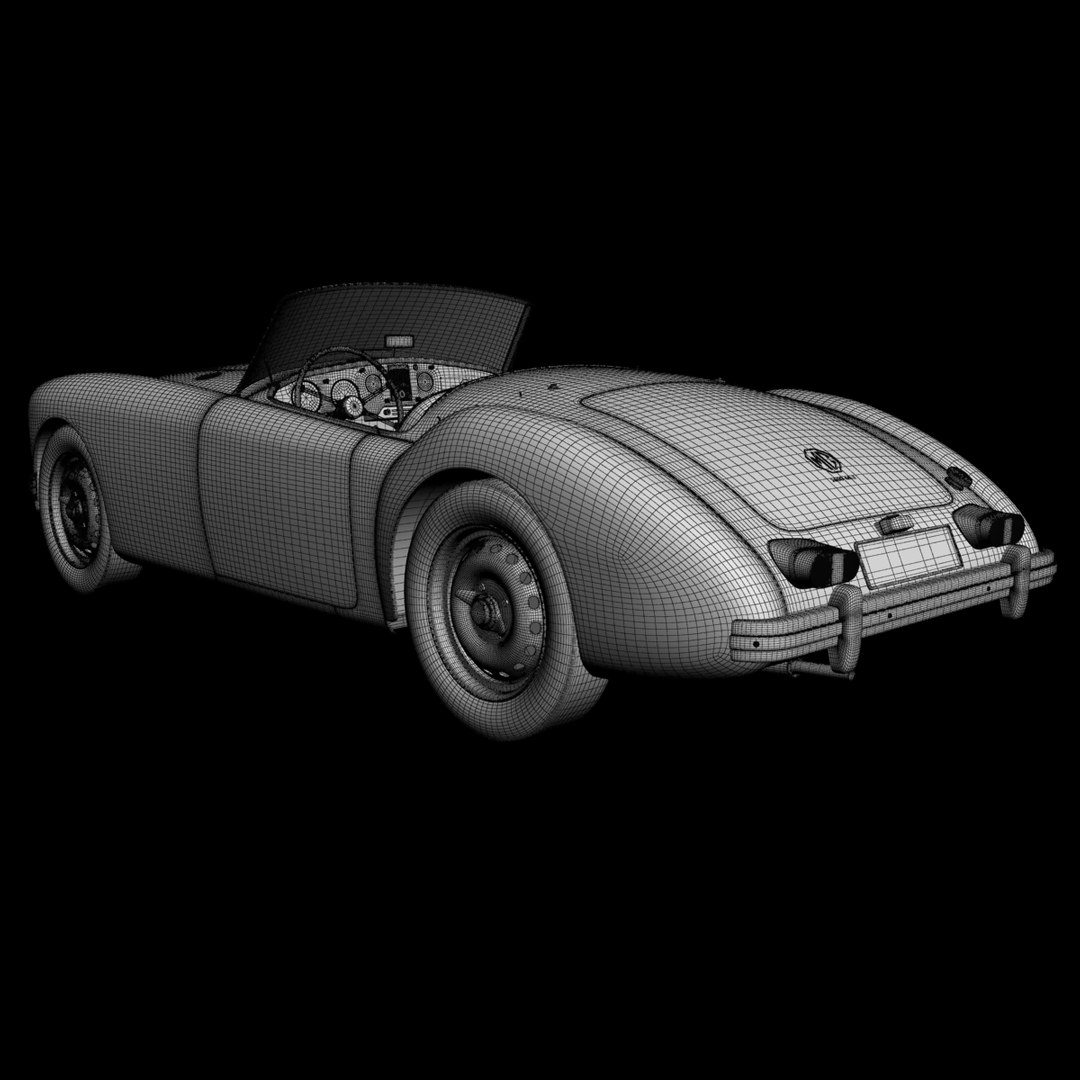 Mg Mga Mk2 3d Model