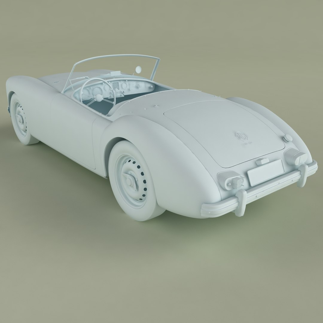 Mg Mga Mk2 3d Model