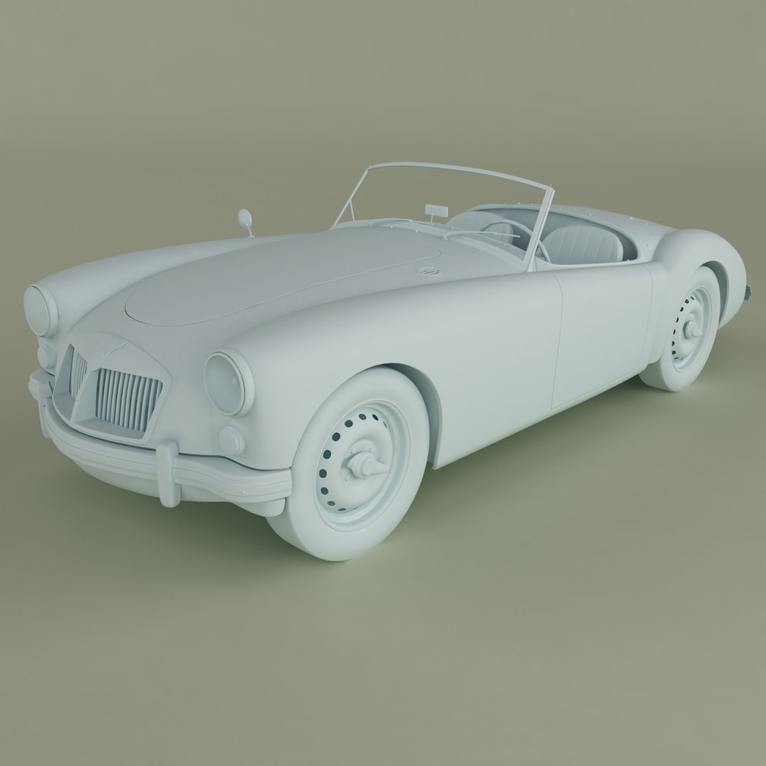 Mg Mga Mk2 3d Model