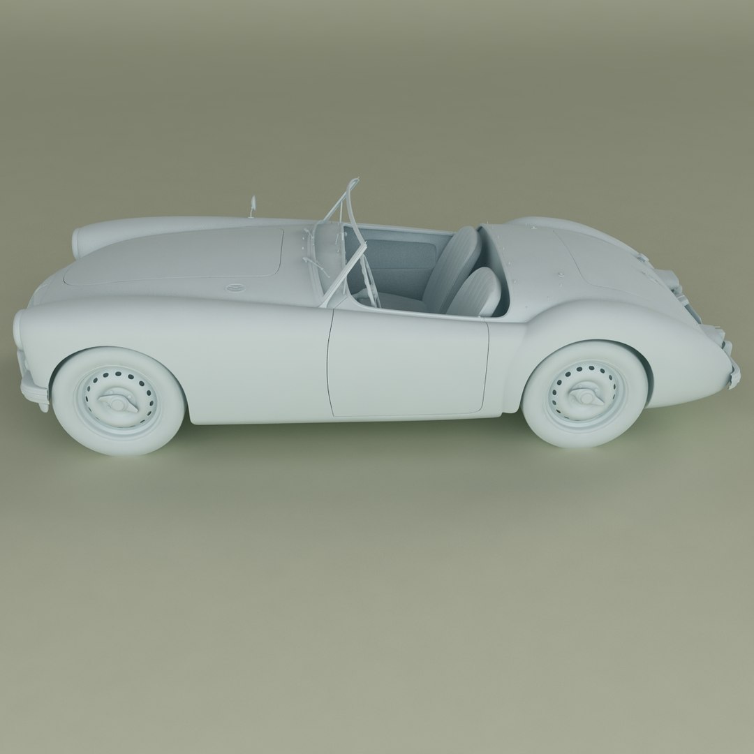 Mg Mga Mk2 3d Model