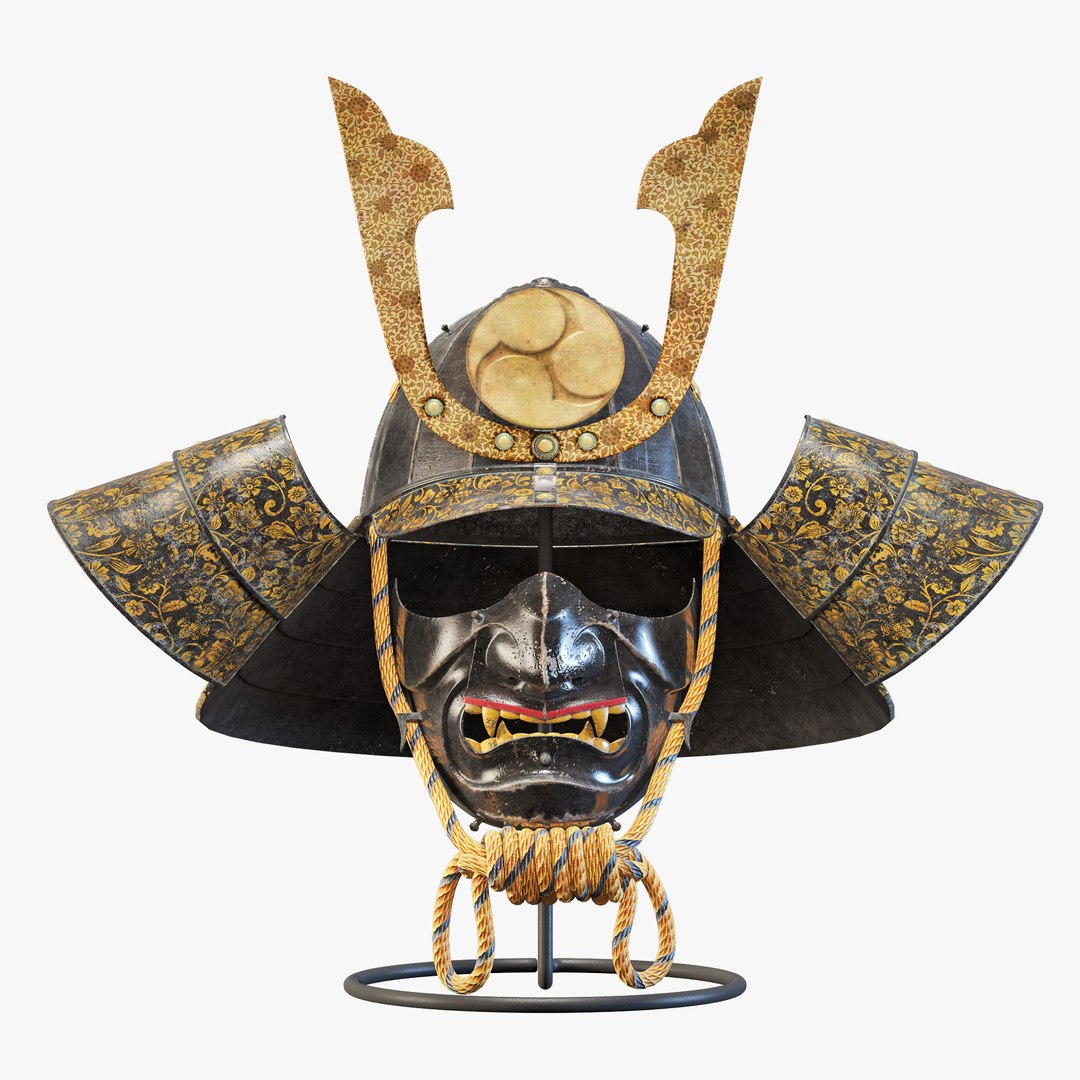 3D Kabuto Helmet Model - TurboSquid 1456140