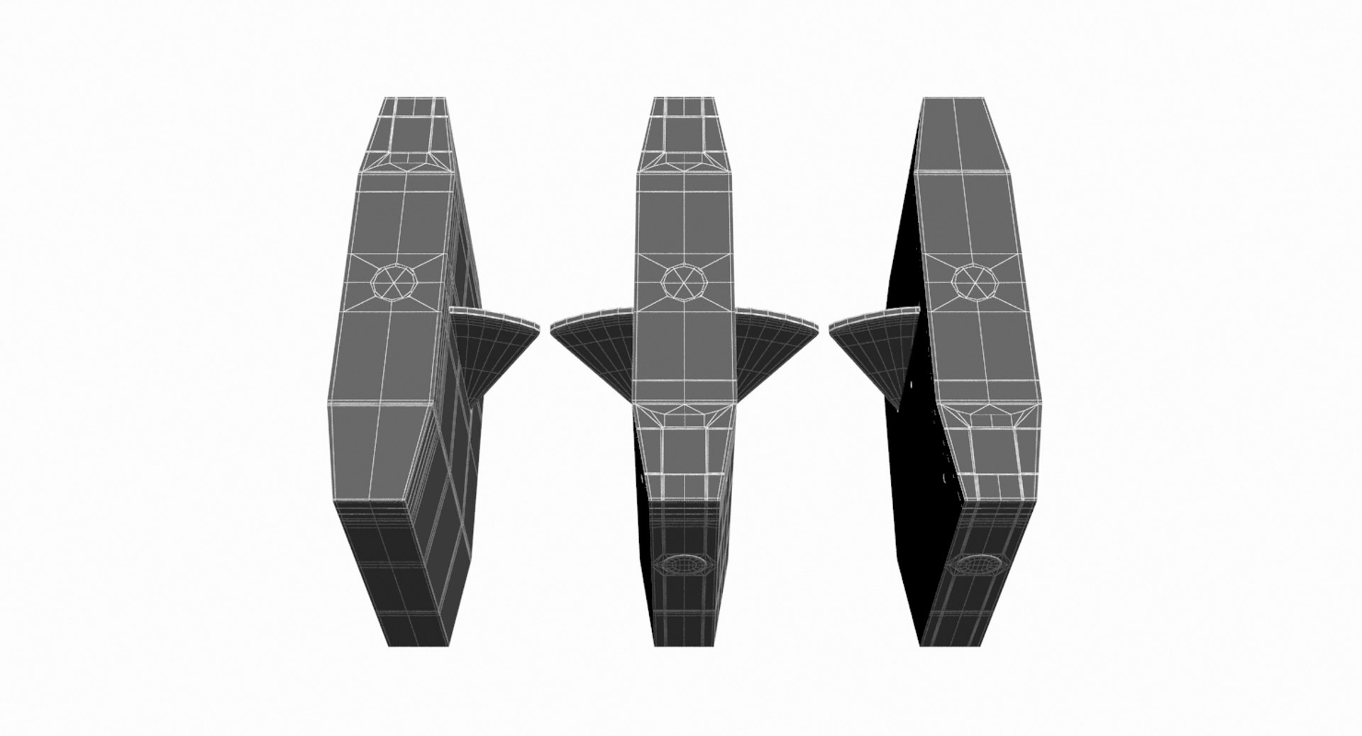 Optical Barriers Access Turnstiles 3D Model - TurboSquid 1420620