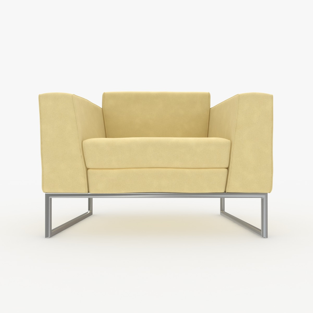 Realistic Sillon Boss 06 3d 3ds