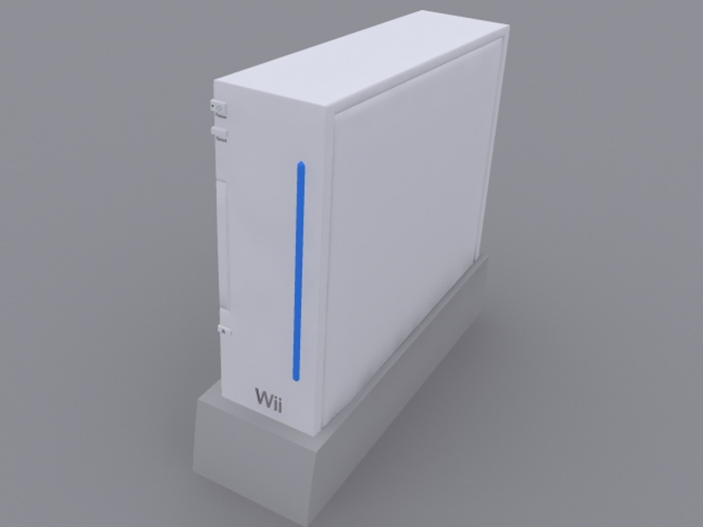nintendo wii 3d max