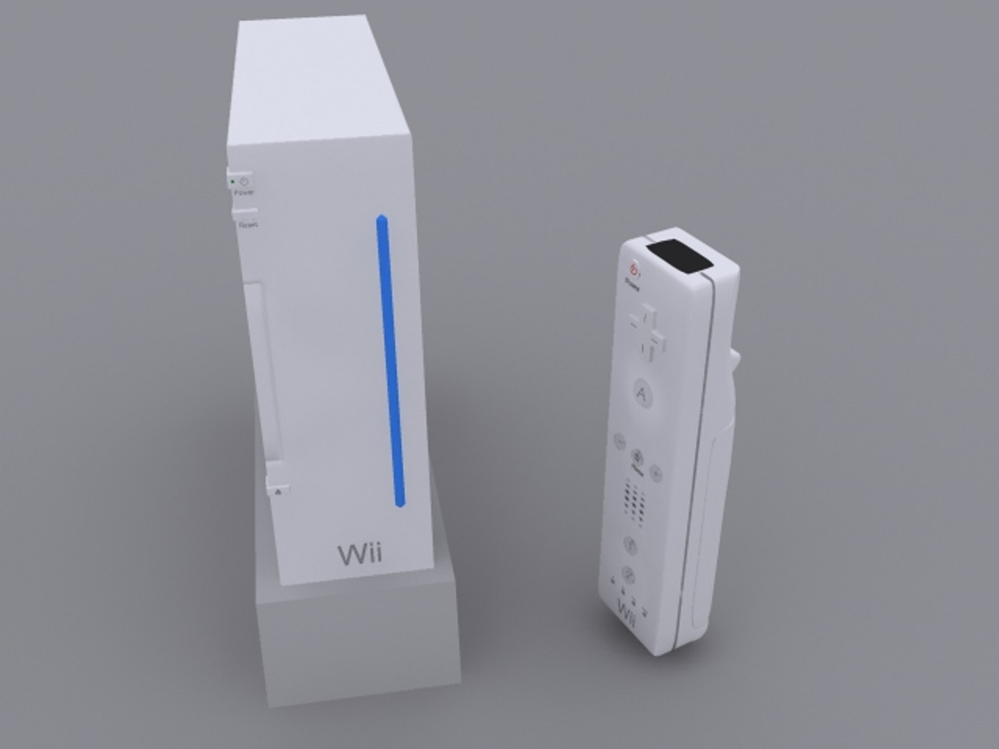 nintendo wii 3d max