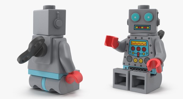 3D model robots retro toy - TurboSquid 1236499