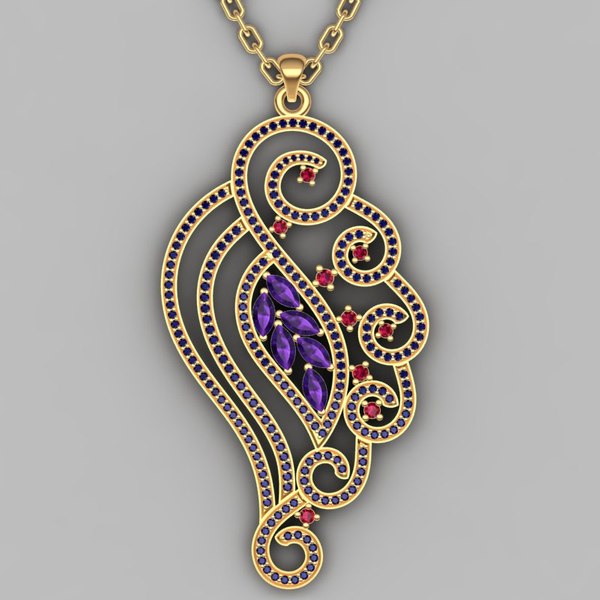 3d model pendant