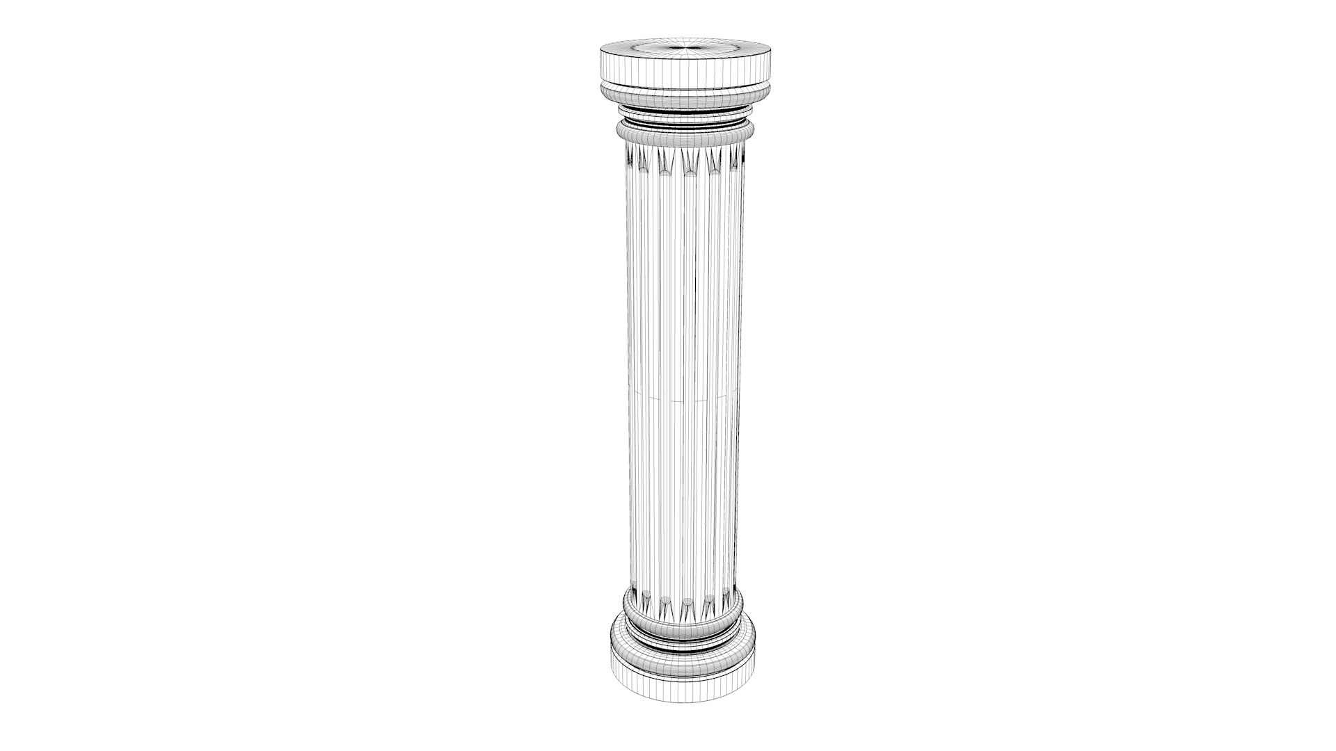 3d Model Of Pillier Colonne Column