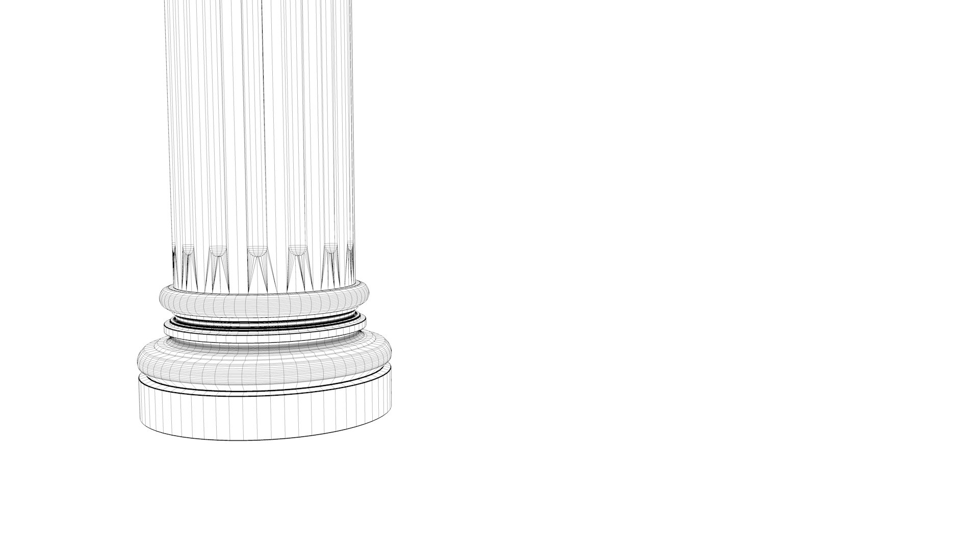 3d Model Of Pillier Colonne Column