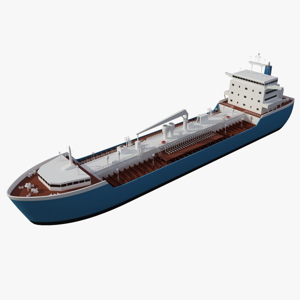 oil tanker ship 3d model