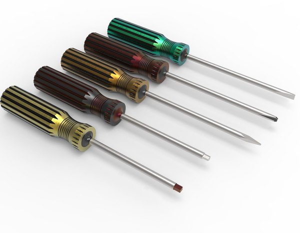 Screwdriver STL Models for Download | TurboSquid
