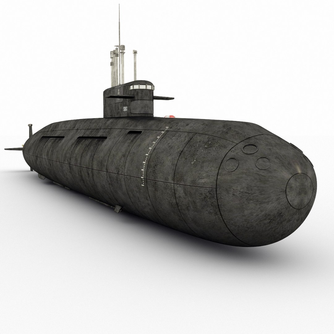3d arihant class submarine model
