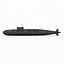 3d Arihant Class Submarine Model