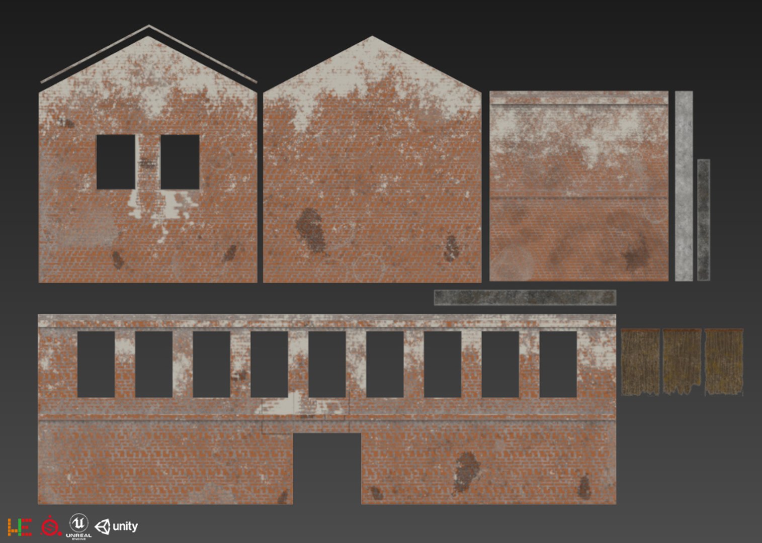 Ue4 Unity Metallic 3D Model - TurboSquid 1314961