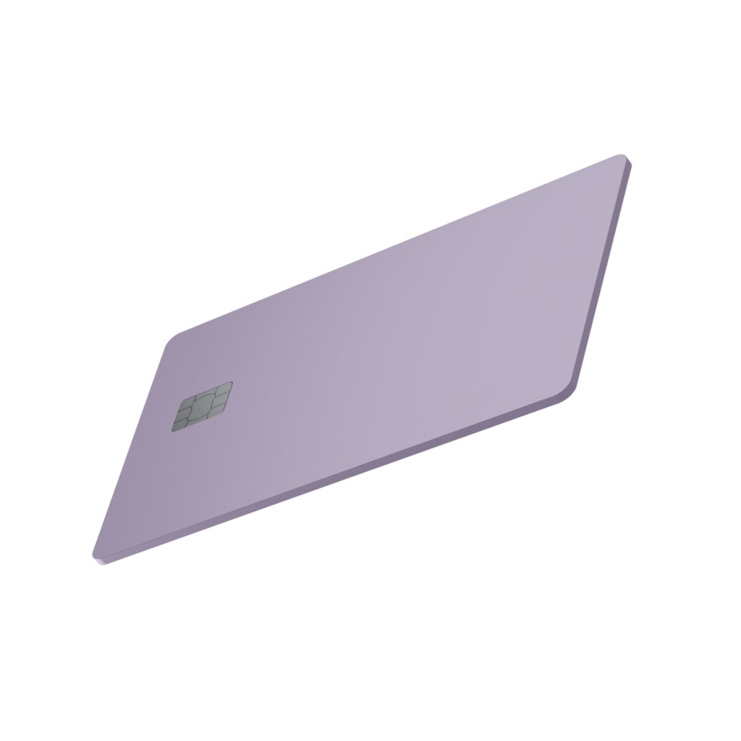 Flying Sim Cards - Master Card - Visa Card - 3D Model Ready To Render ...