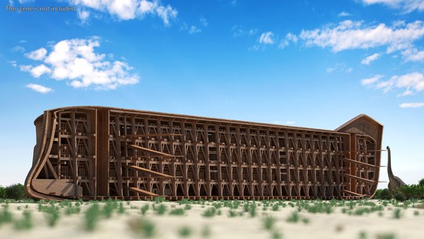 Noah Ark Cross Section Clear Modelo 3D - TurboSquid 1772215