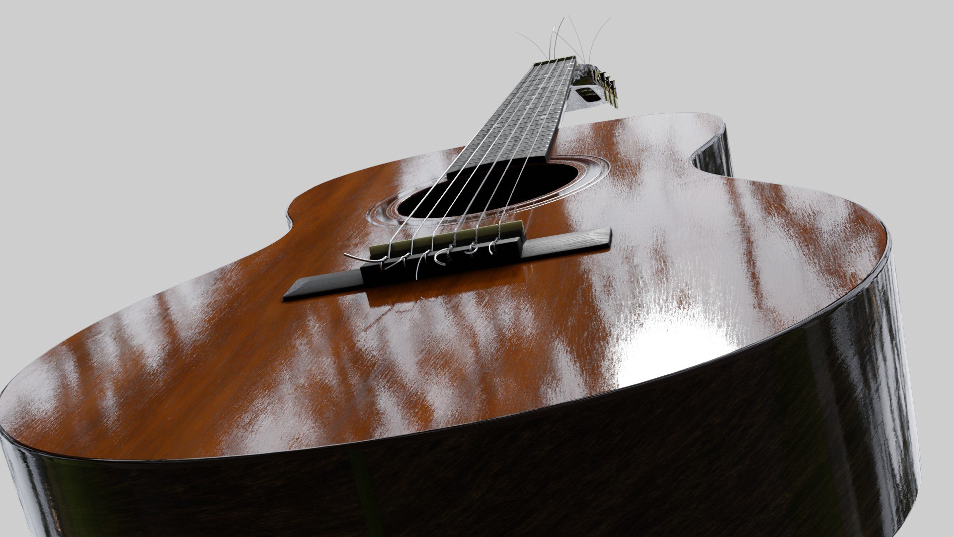 Classical Guitar 3D Model - TurboSquid 1711591