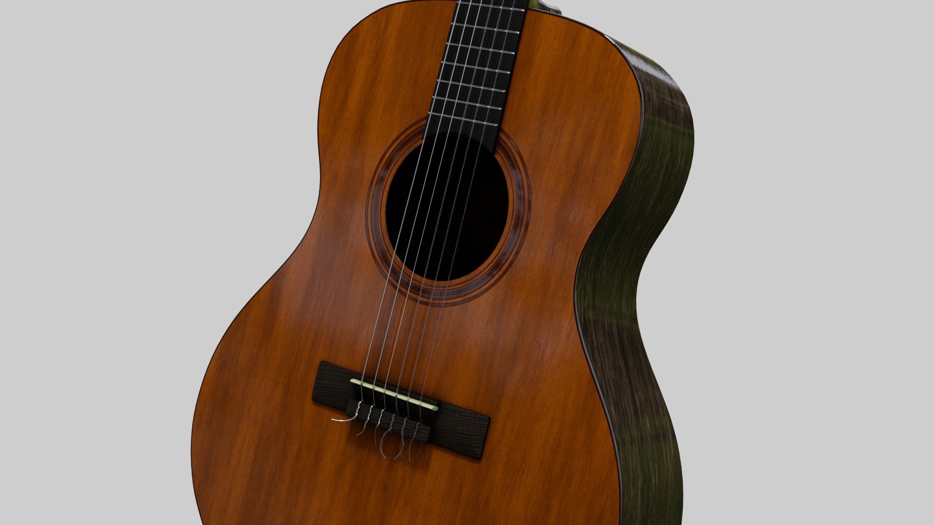 Classical Guitar 3D Model - TurboSquid 1711591