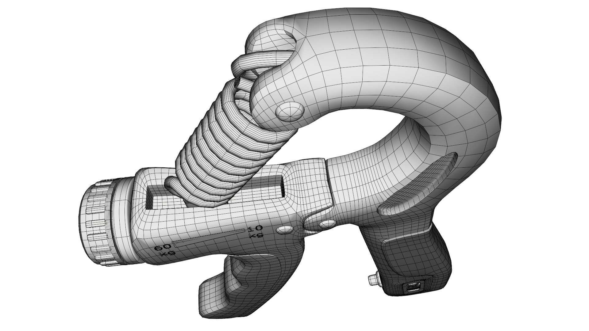 Fitness Hand Gripper 3D Model - TurboSquid 1626933