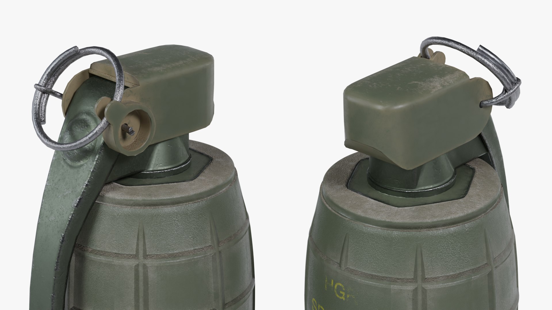 DM-51 Hand Grenade 3D Model - TurboSquid 2350925