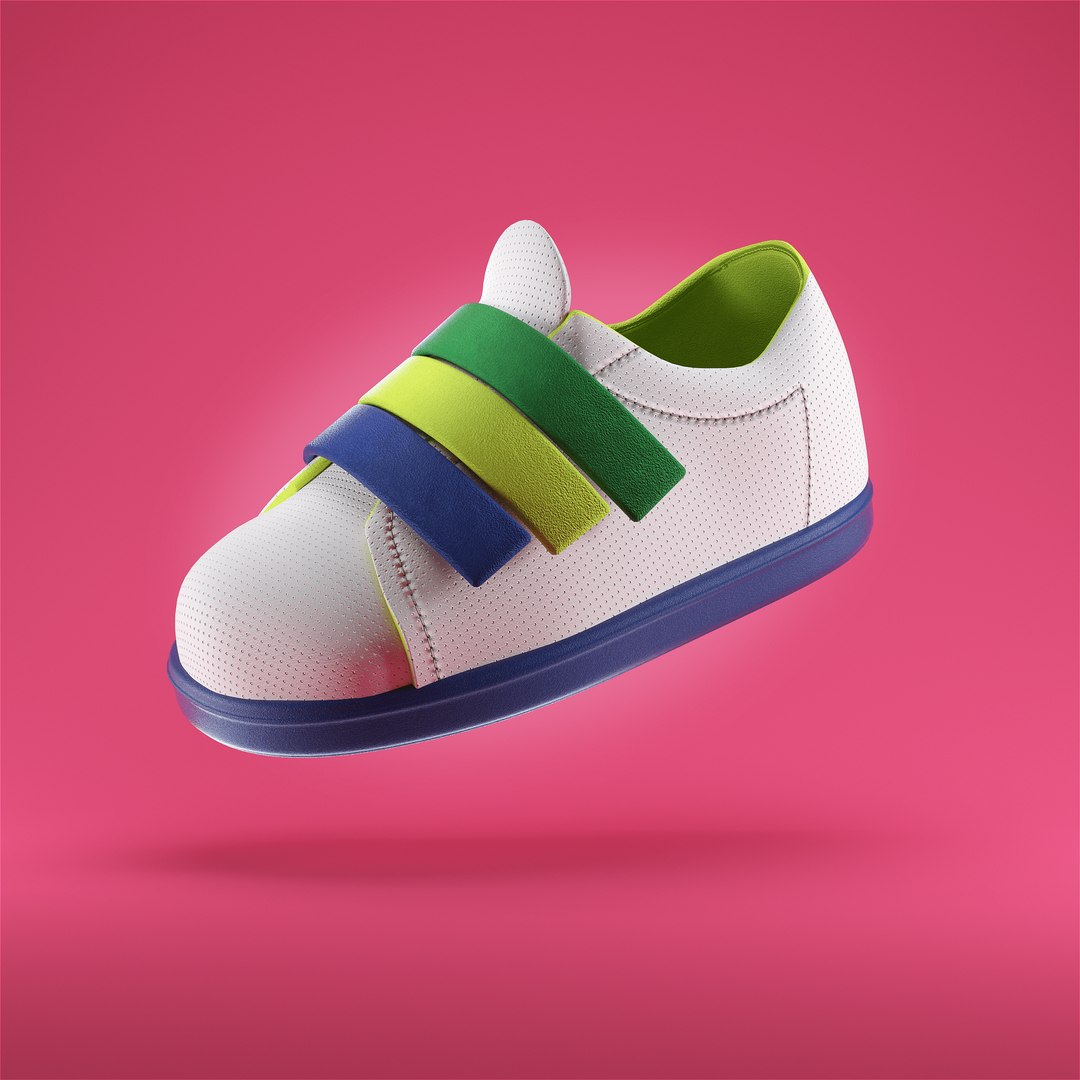 3D Velcro Sneaker - TurboSquid 1462697