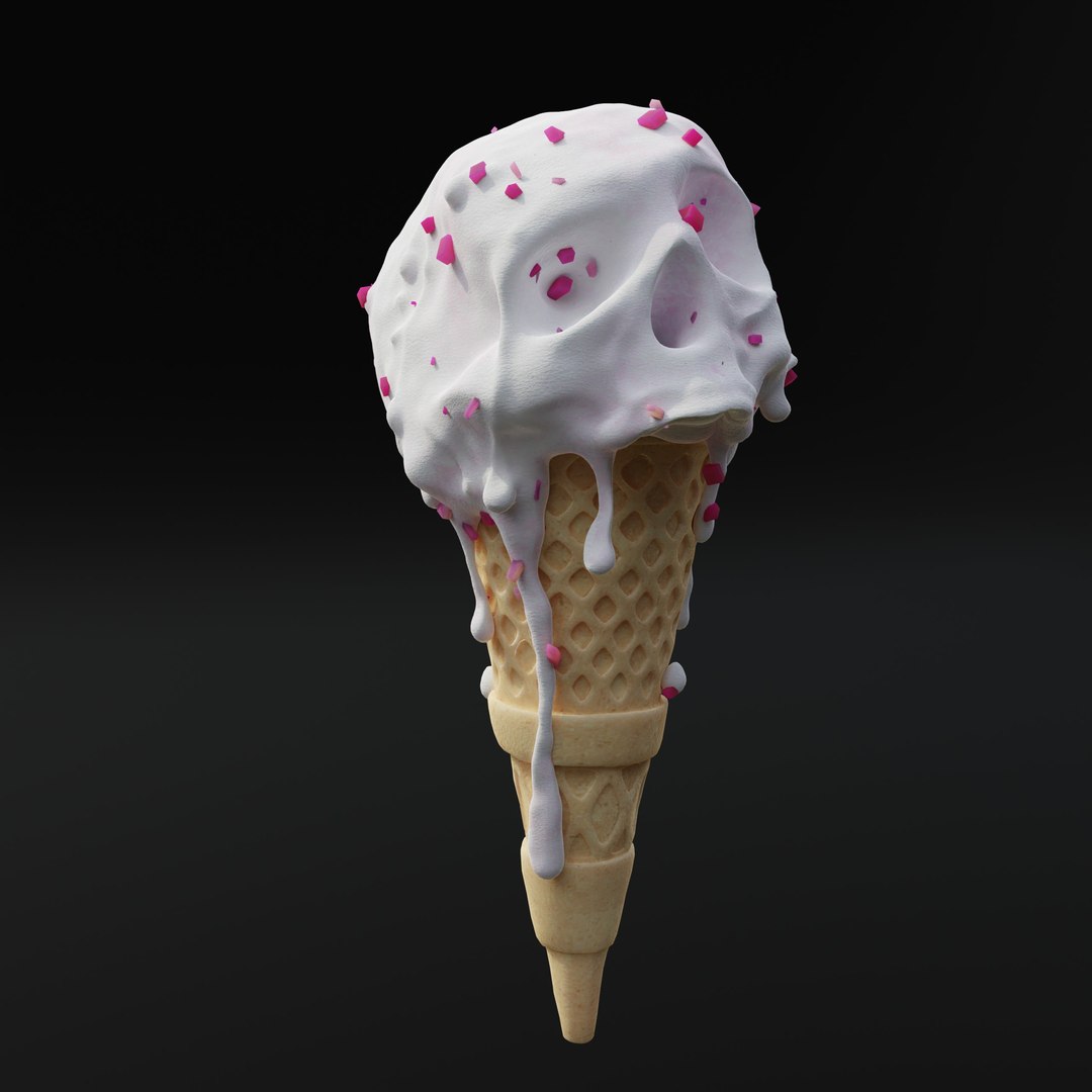 3D Ice Cream - TurboSquid 1955252