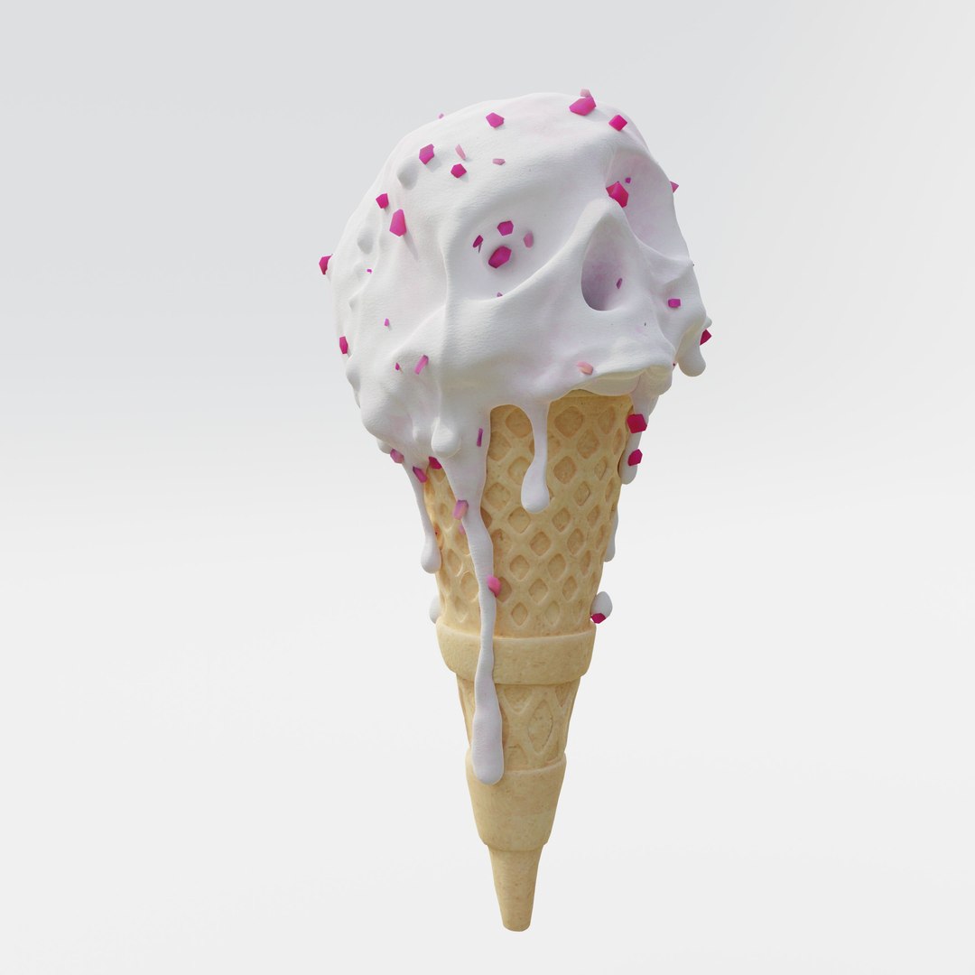 3D Ice Cream - TurboSquid 1955252