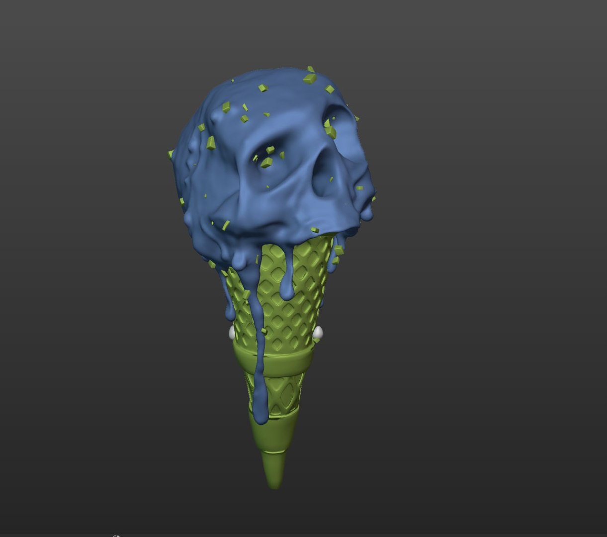 3D Ice Cream - TurboSquid 1955252
