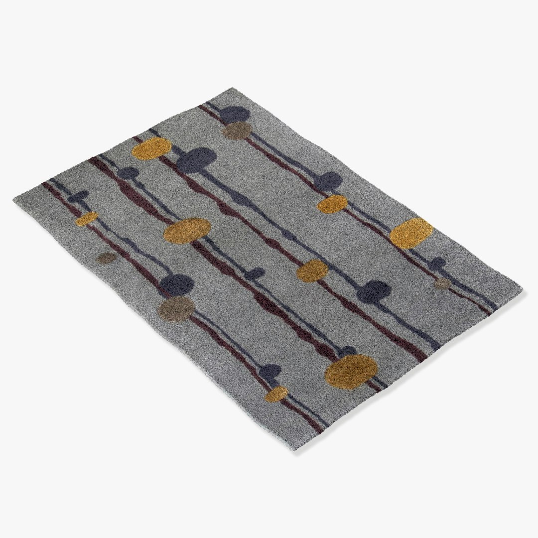 chandra rugs los-1809 3d model