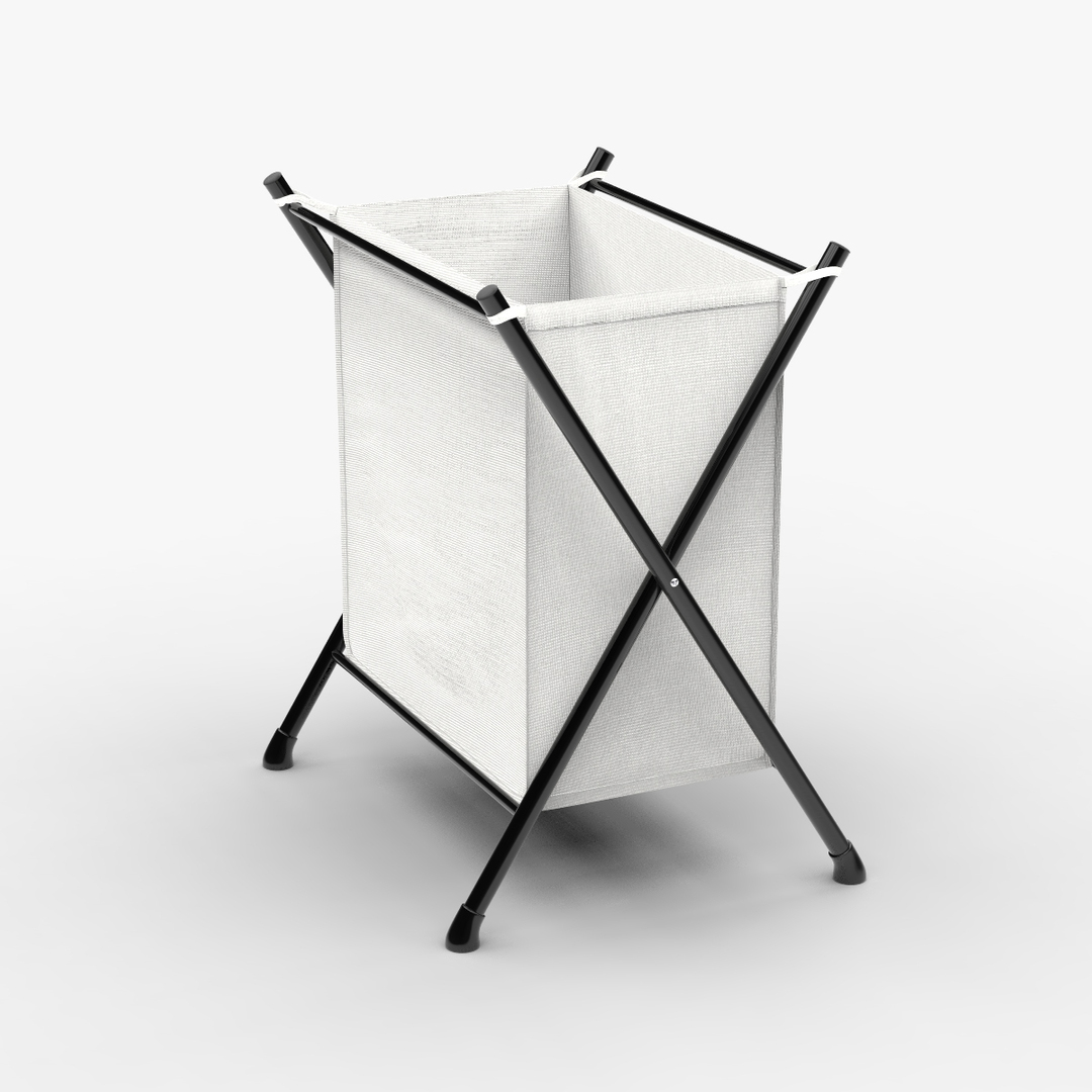 3D Folding Hamper Laundry Basket Model - TurboSquid 1273758