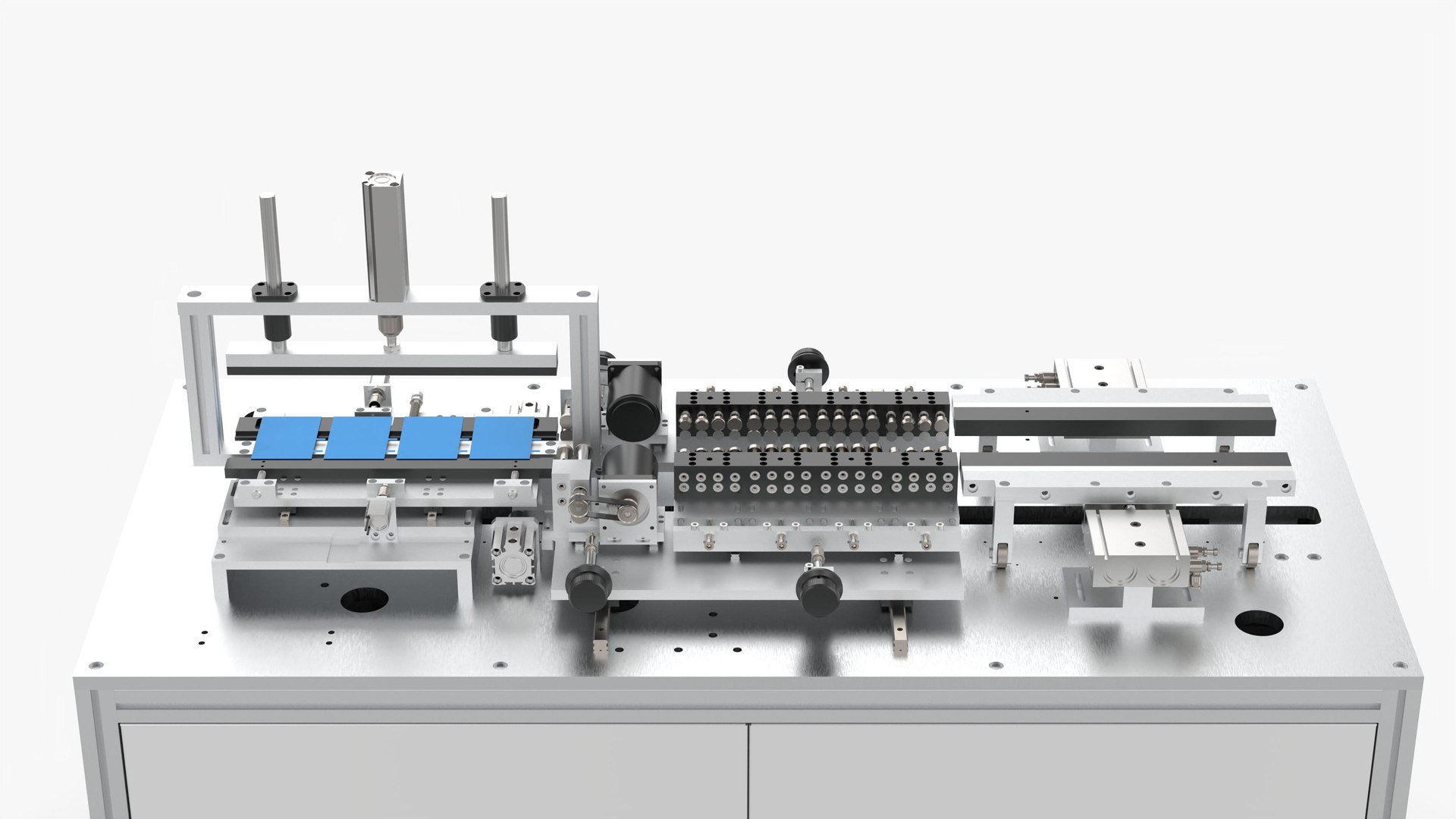 3D Automatic Polymer Battery Cutting Folding And Ironing Machine ...