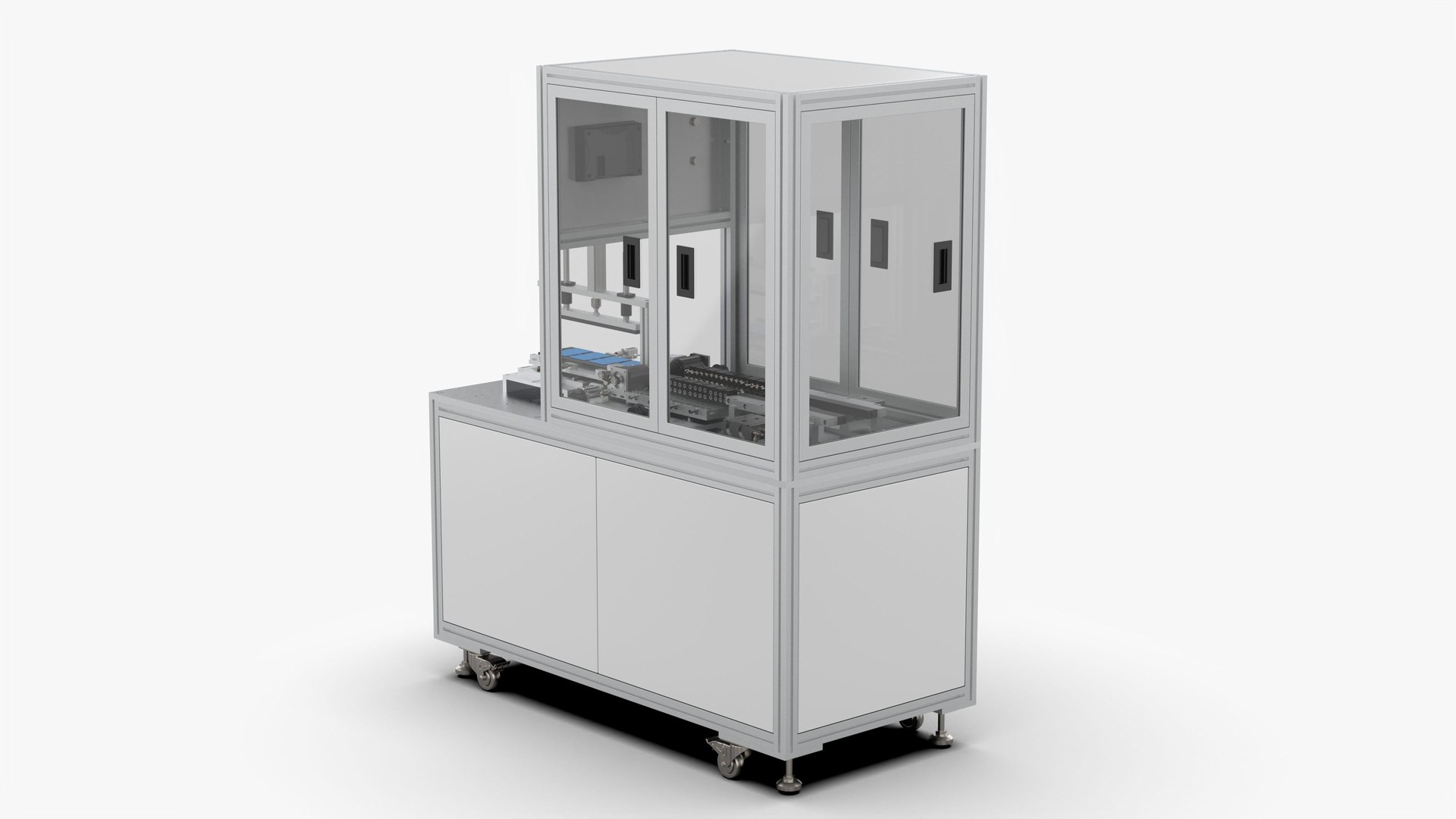 3D Automatic Polymer Battery Cutting Folding And Ironing Machine ...