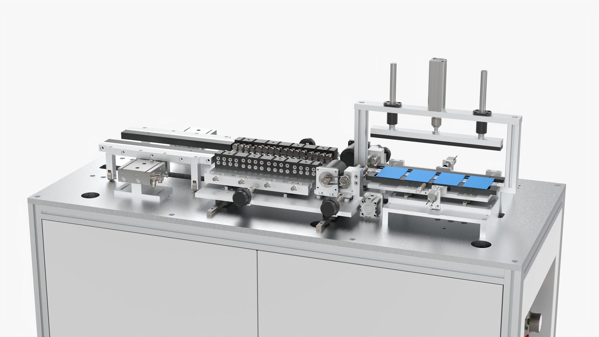 3D Automatic Polymer Battery Cutting Folding And Ironing Machine ...