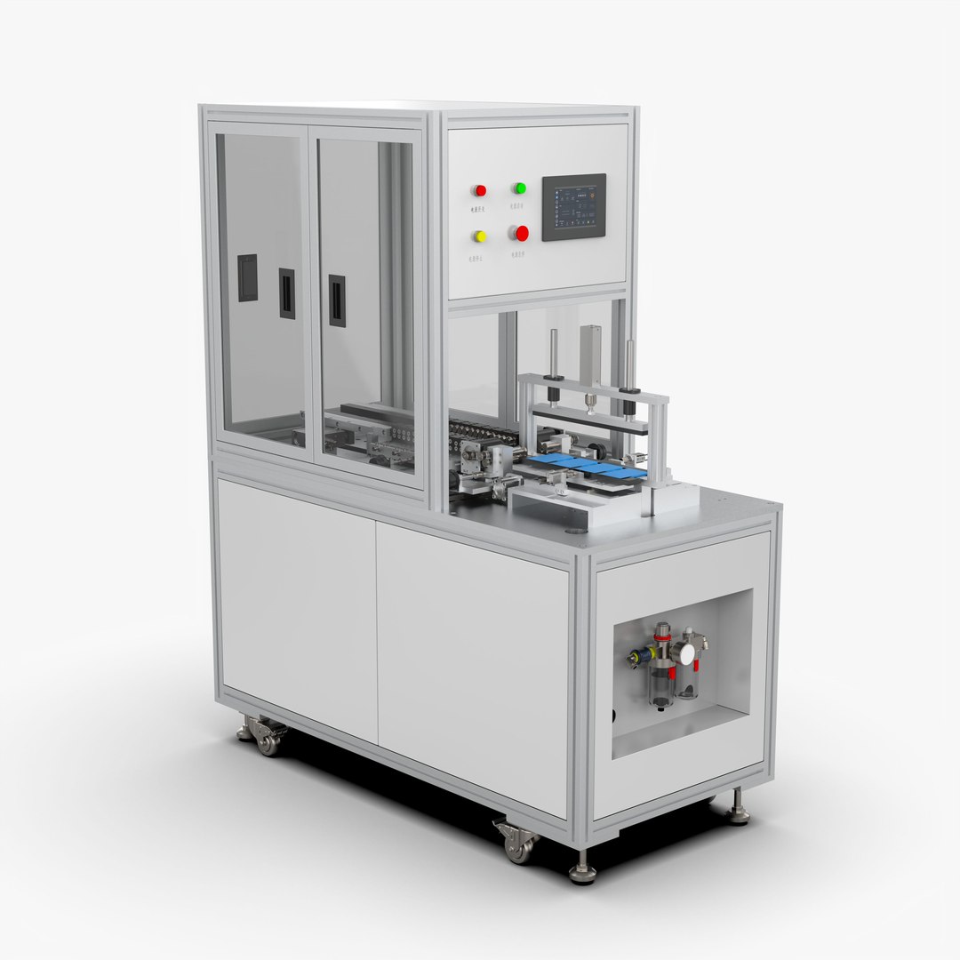 3D Automatic Polymer Battery Cutting Folding and Ironing Machine ...