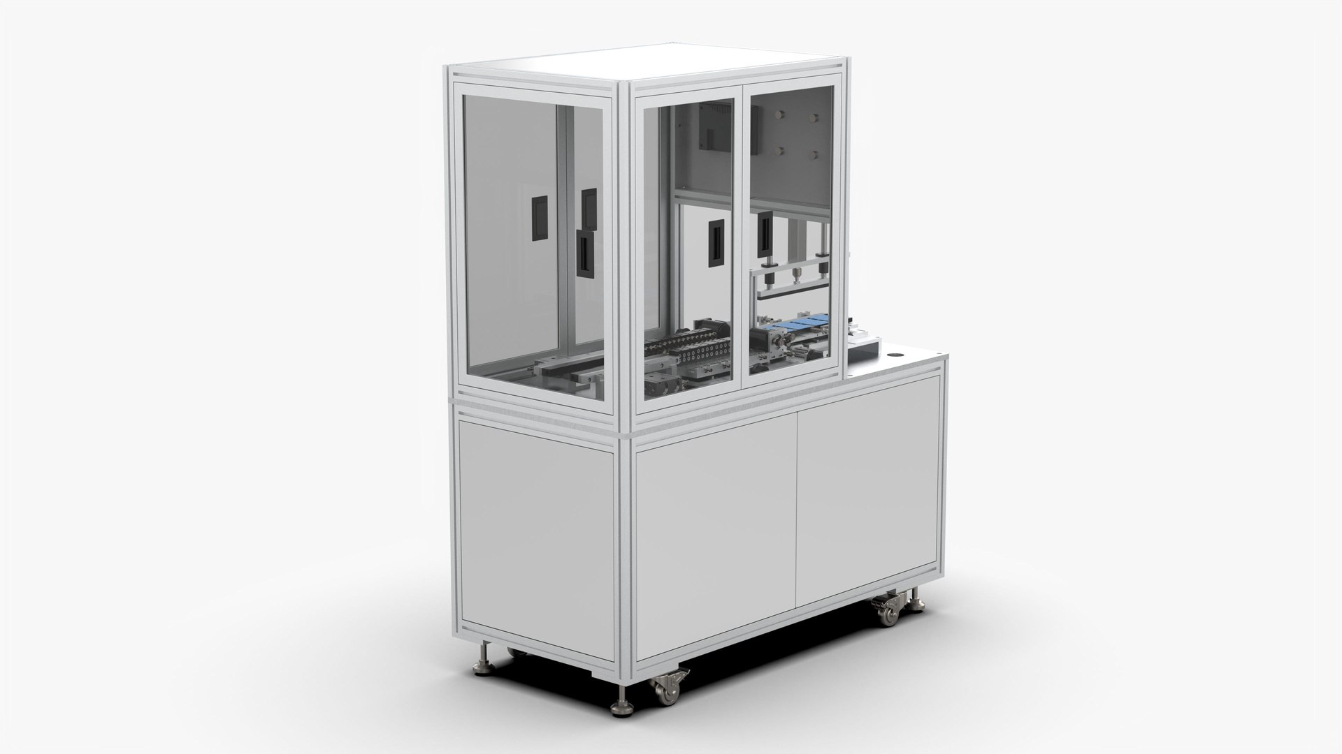 3D Automatic Polymer Battery Cutting Folding And Ironing Machine ...