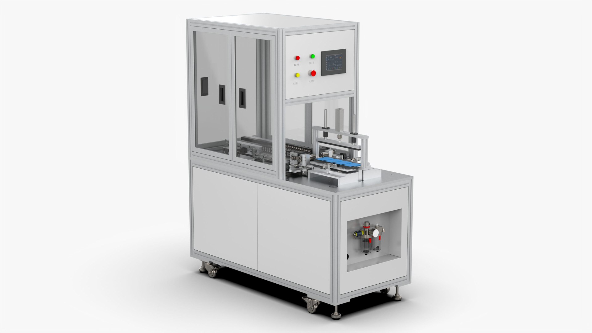 3D Automatic Polymer Battery Cutting Folding And Ironing Machine ...