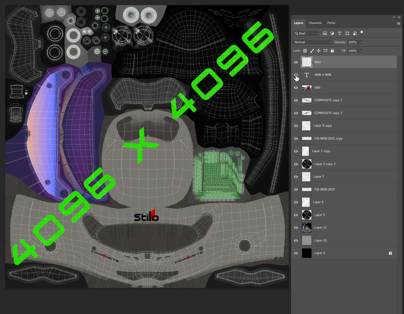 3D Stilo ST6 FN 2025 Template - TurboSquid 2396962