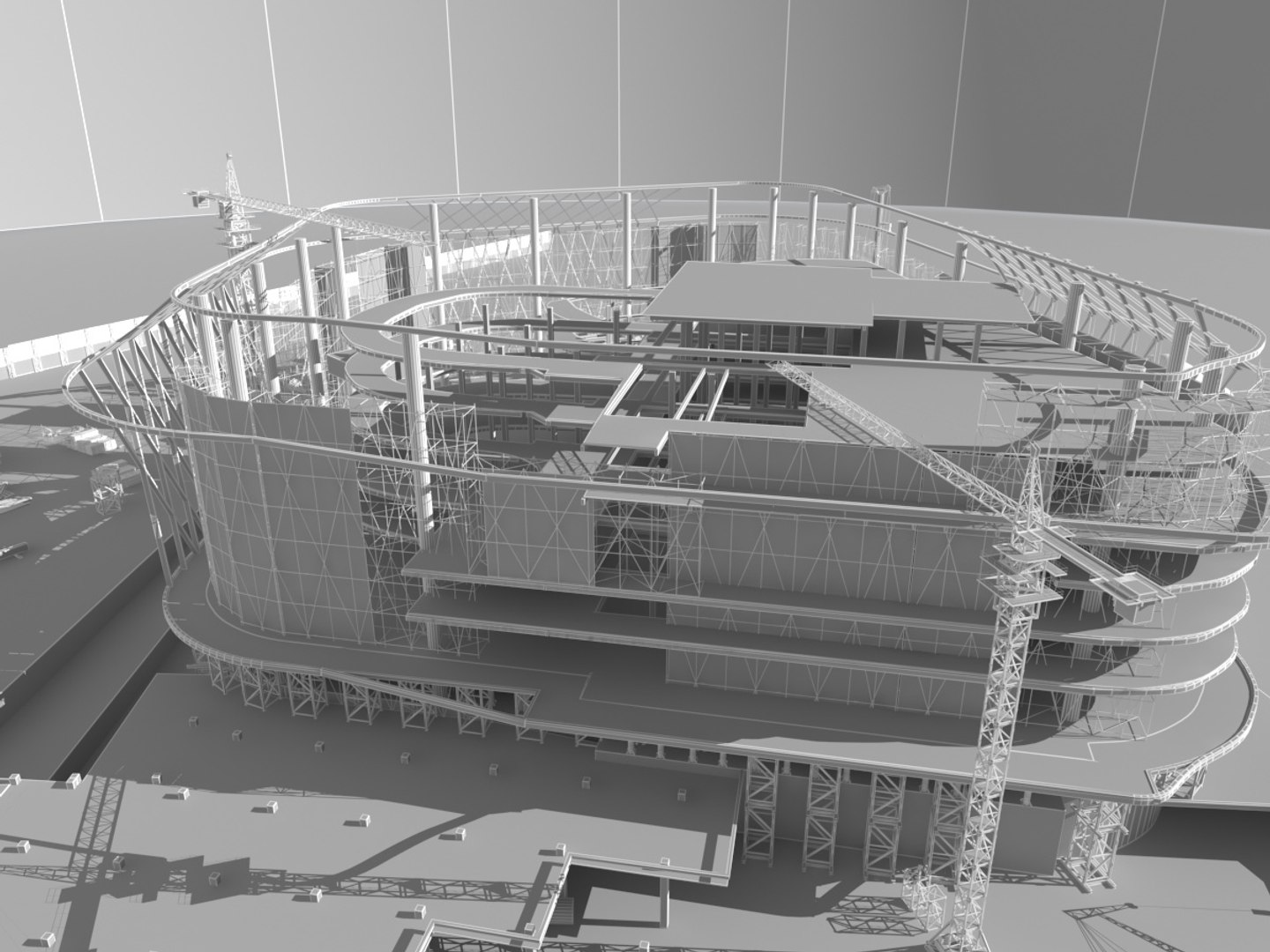 3D Construction Scene - TurboSquid 1867695