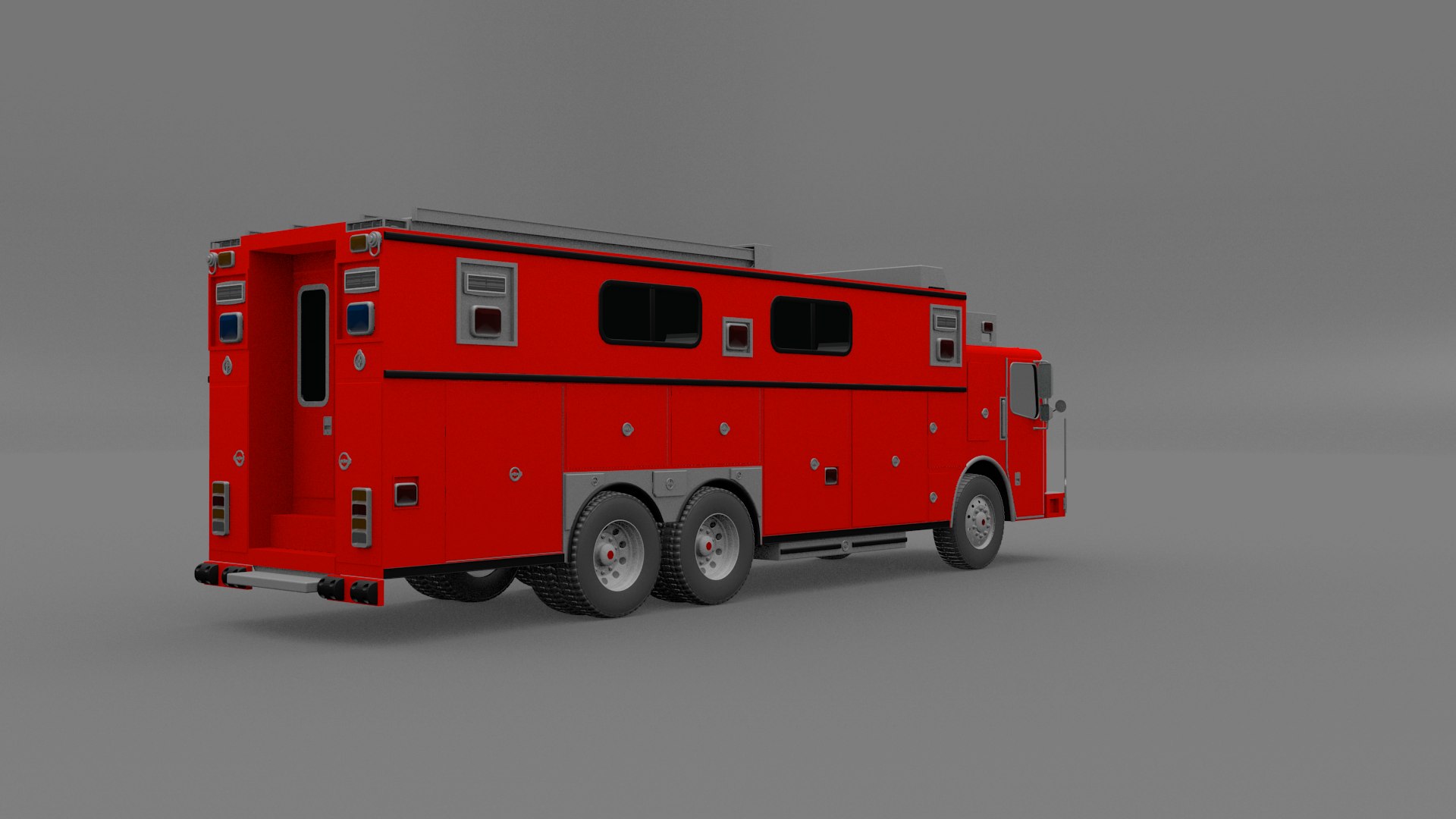 Ultra Heavy Rescue Unit 3D Model - TurboSquid 1893775