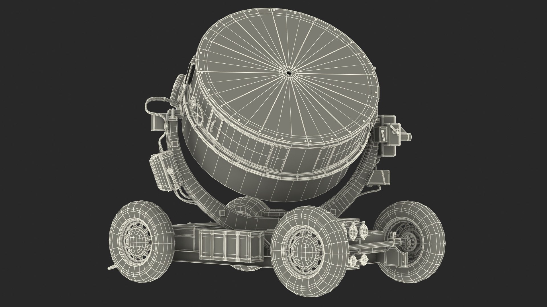 3D Military Anti Aircraft Searchlight New Rigged model - TurboSquid 1966215