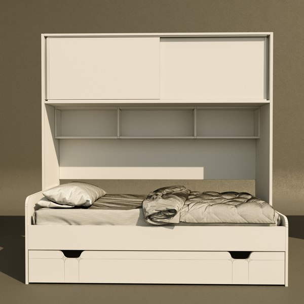 5 item bunk bed design collection. 3D - TurboSquid 1730480