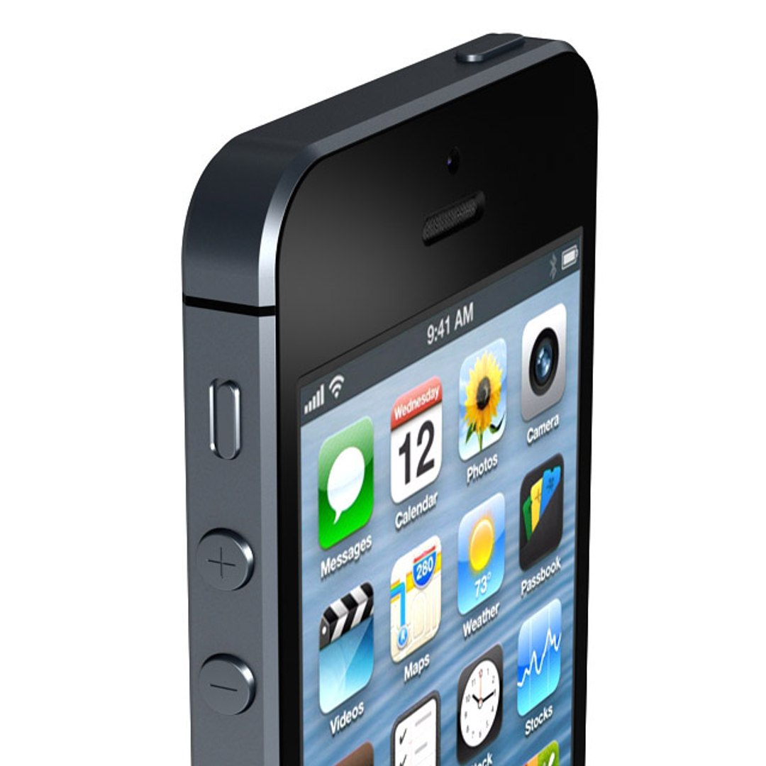 Apple Iphone 5 Black Obj
