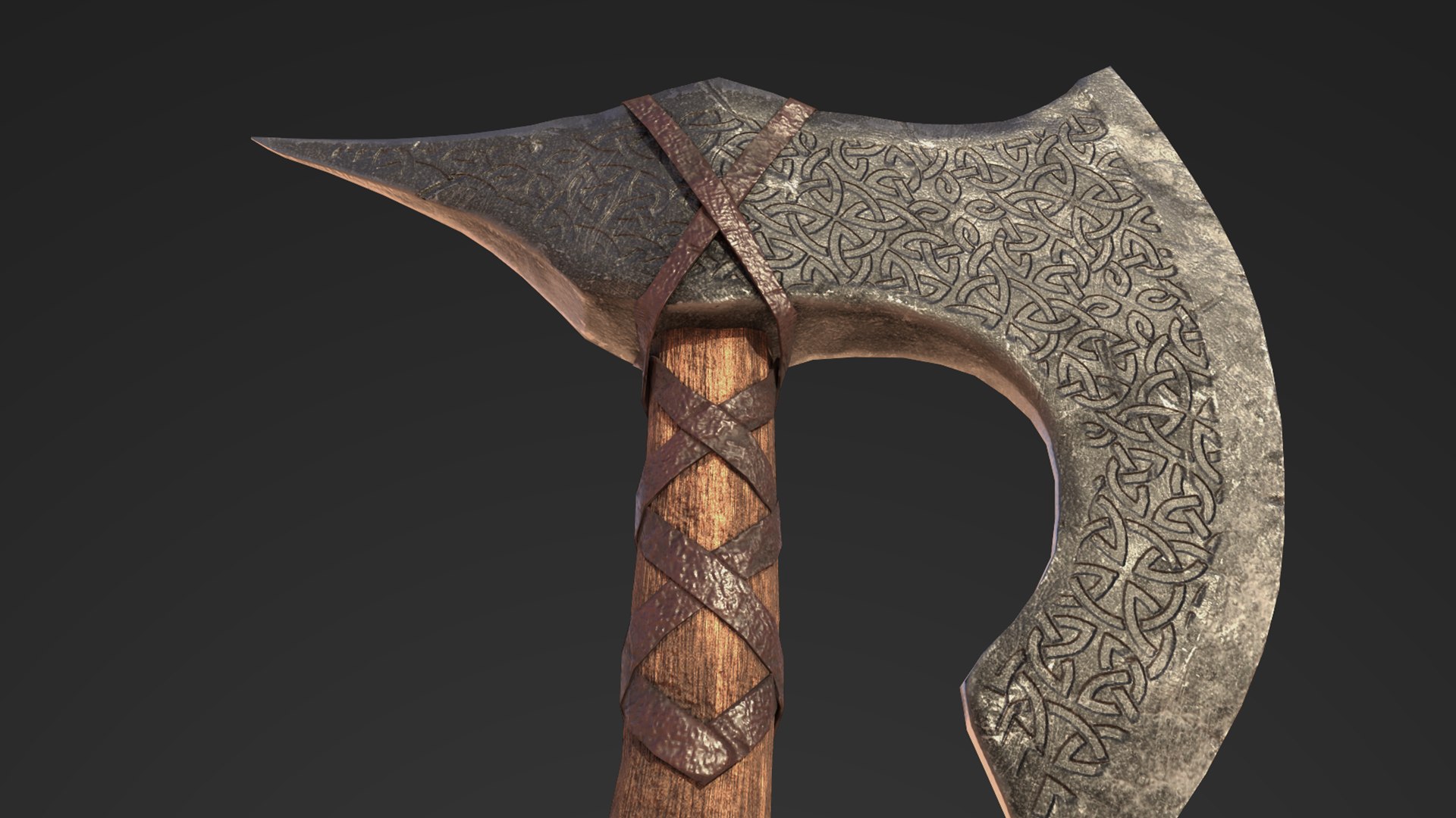 3D Wiking Axe - TurboSquid 1992206