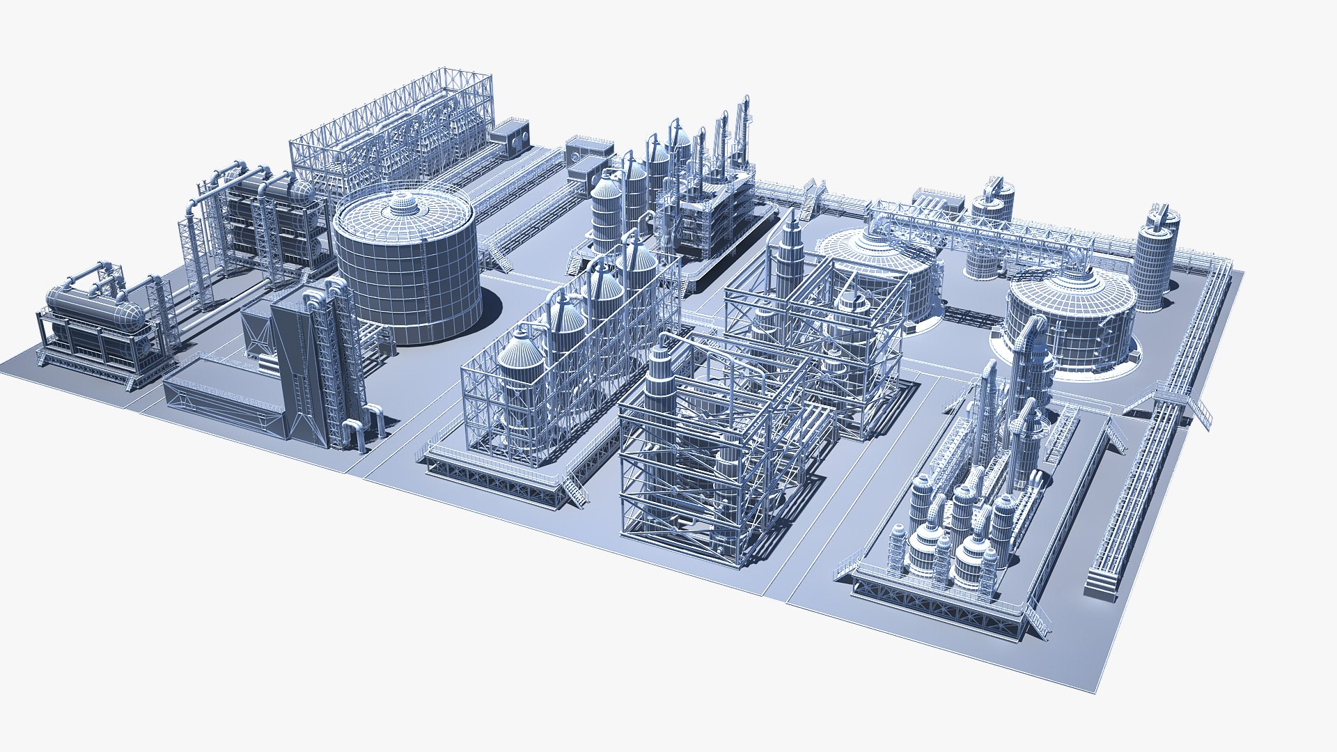 4-Industrial area set -02 3D model - TurboSquid 2036298