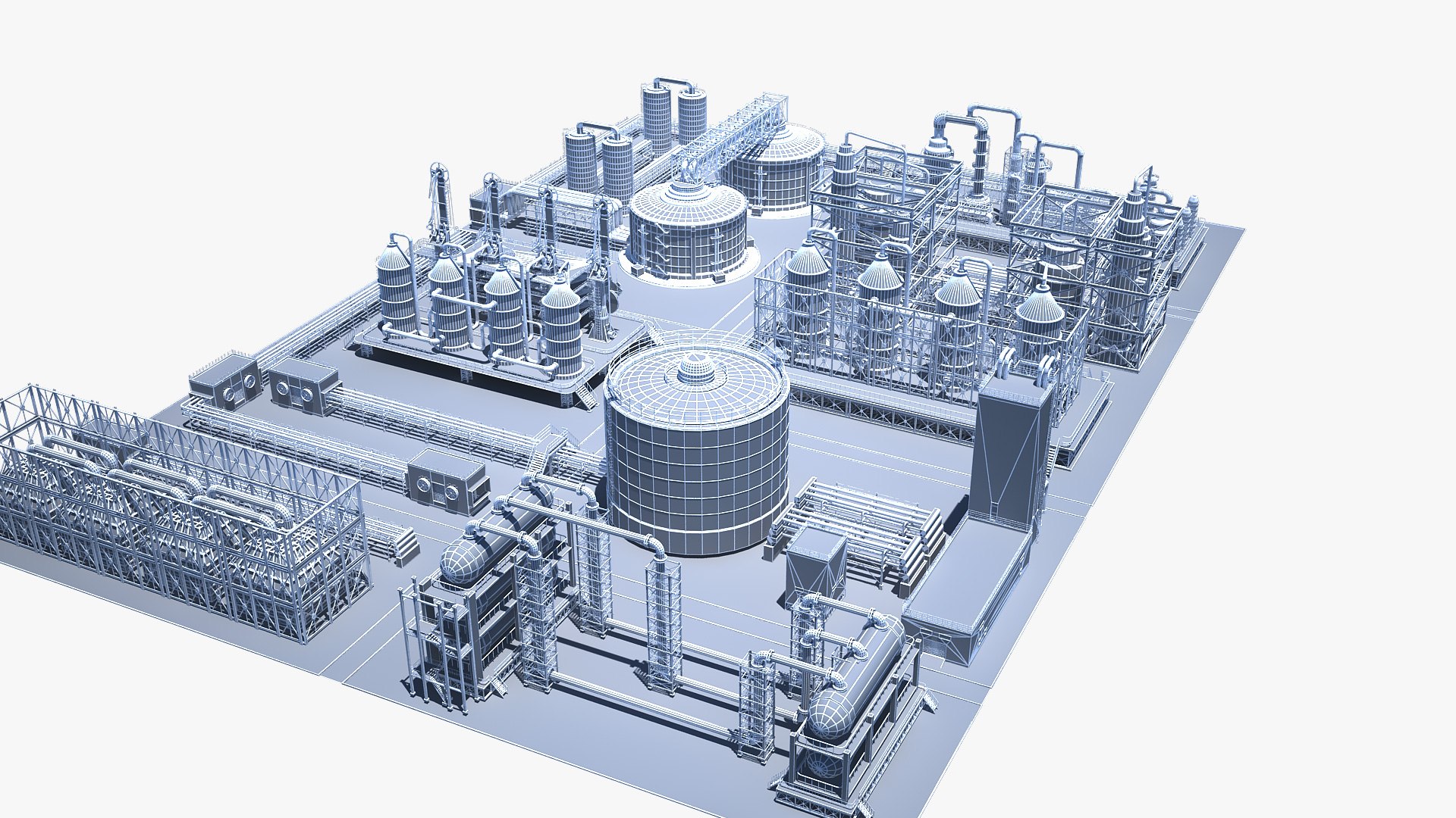 4-Industrial area set -02 3D model - TurboSquid 2036298