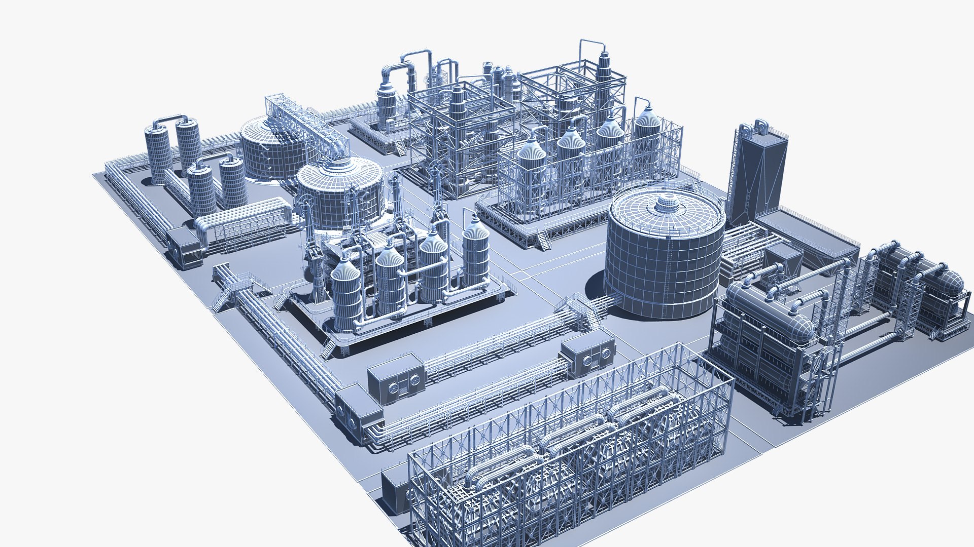 4-Industrial area set -02 3D model - TurboSquid 2036298
