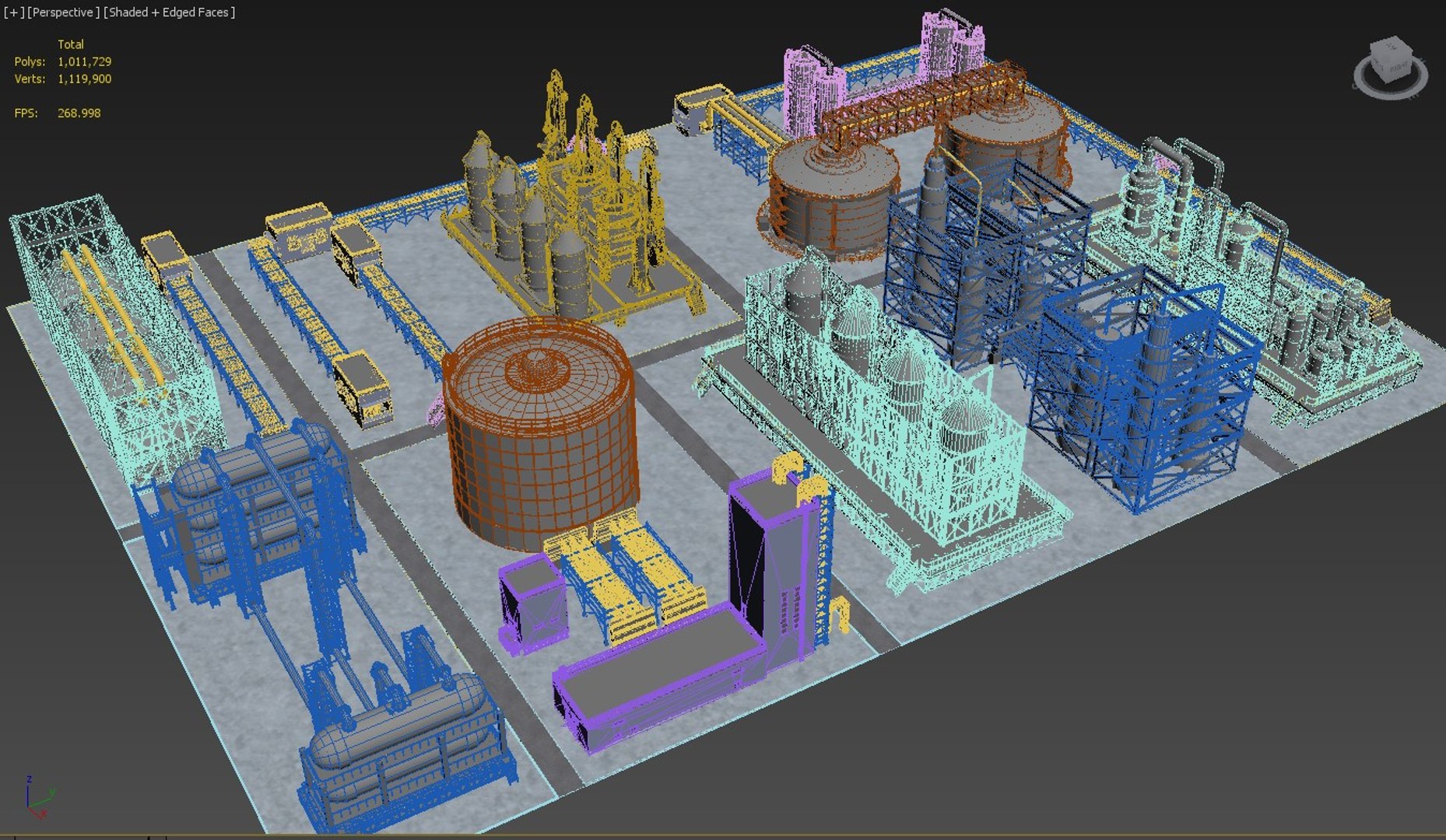 4-Industrial area set -02 3D model - TurboSquid 2036298