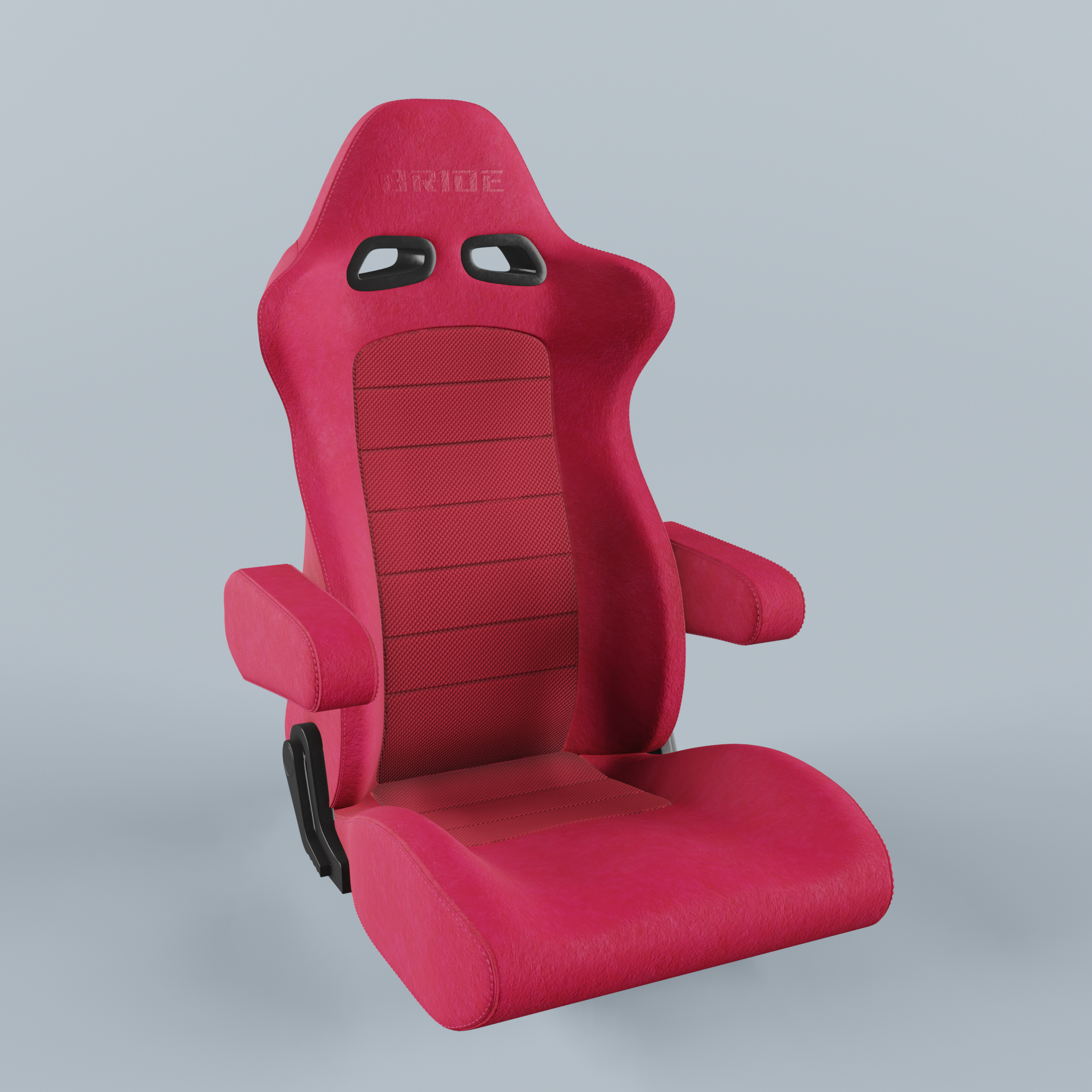 BRIDE EUROSTER II CRUZ Red Seat model - TurboSquid 1790999