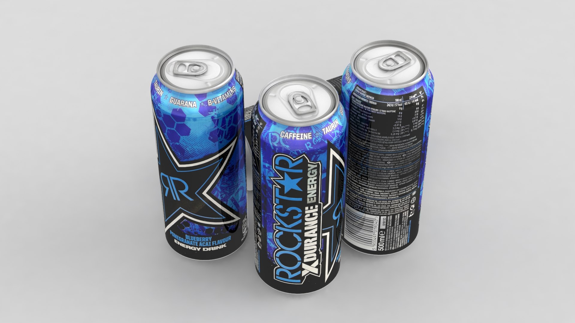 Rockstar Energy Drink Blue
